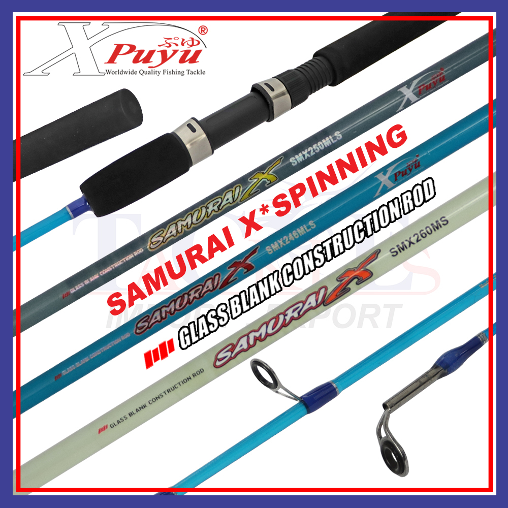 Xpuyu Samurai X Joran Pancing Spinning 4'0-7'0kaki | Haruan Siakap ...