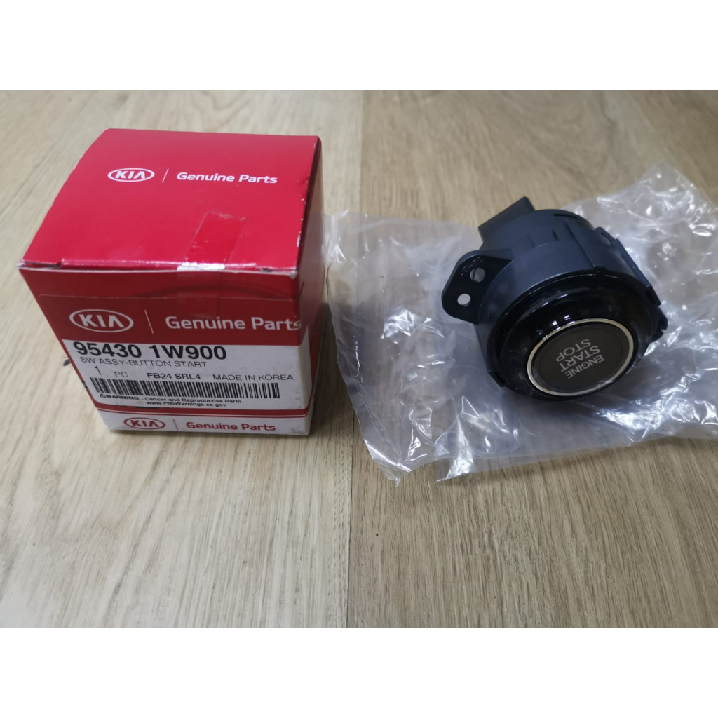 BUTTON PUSH START GENUINE PART (ORIGINAL) KIA RIO UB 2014 [ 95430-1W901 ...