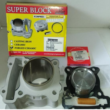 Y15ZR / Y15 BRT RACING CERAMIC BLOCK + FORDEG PISTON { 62MM / 65MM ...
