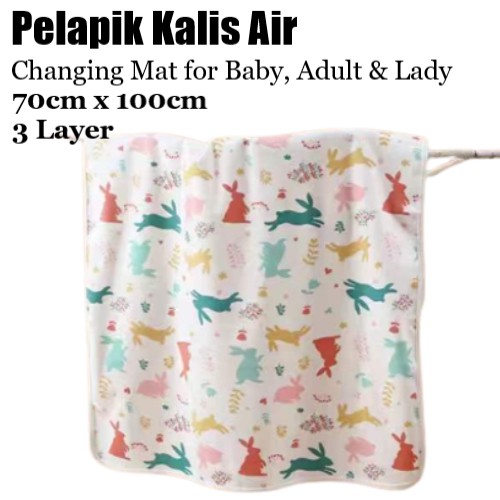 Pelapik Kalis Air Telap Diaper Changing Mats Baby Pads Covers Blanket ...
