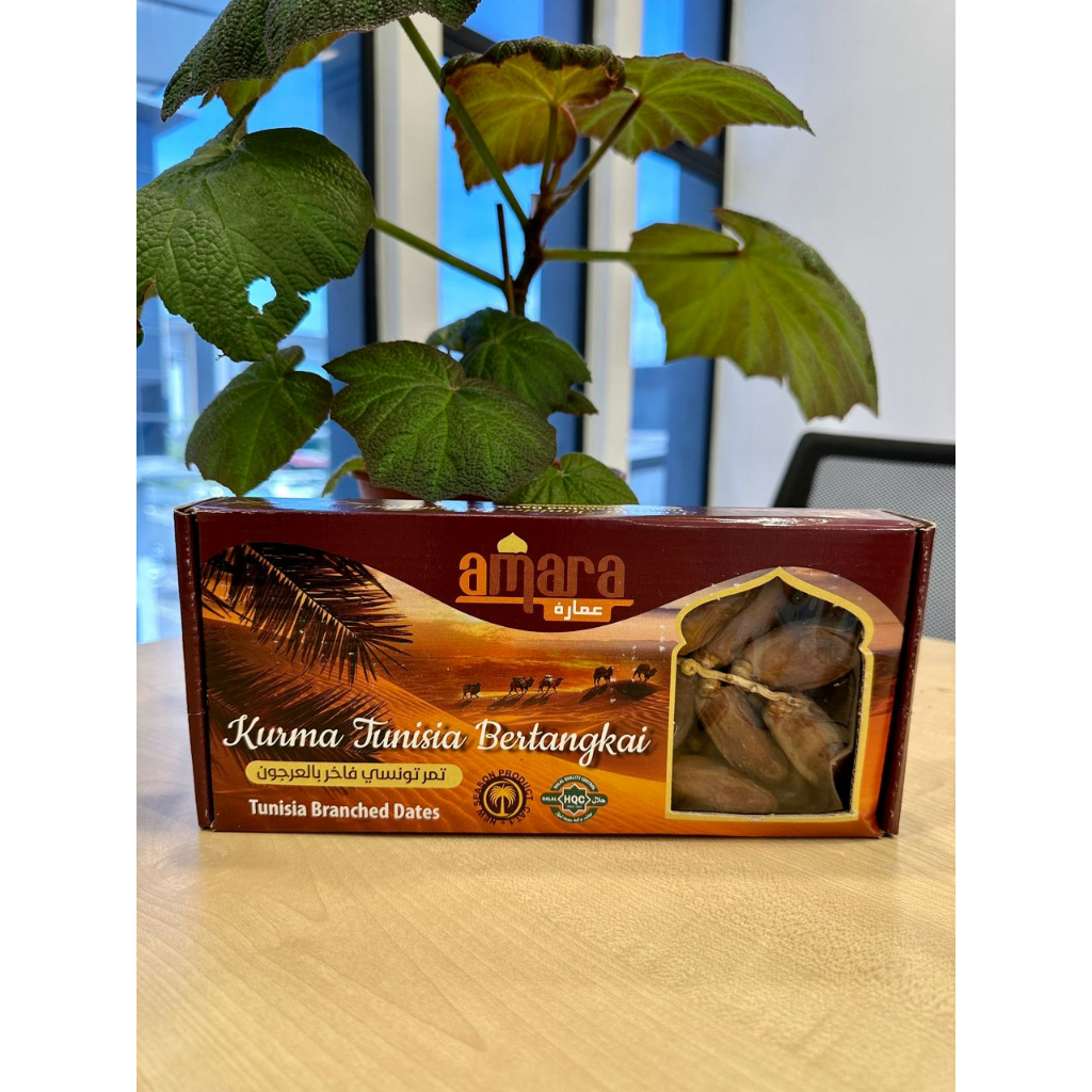 Amara - Kurma Bertangkai Tunisia/ Deglet Nour 500G | Shopee Malaysia