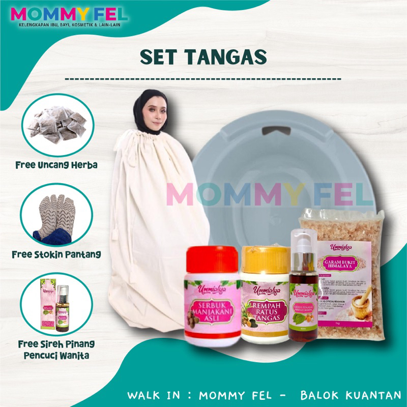 SET TANGAS UMMIALYA / SET BERPANTANG UMMIALYA / BESEN TANGAS / REMPAH ...