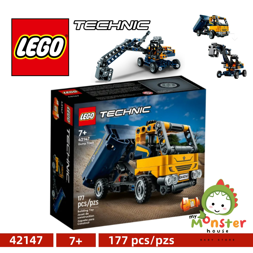 LEGO 42147 Technic Dump Truck 100% Original LEGO | Shopee Malaysia