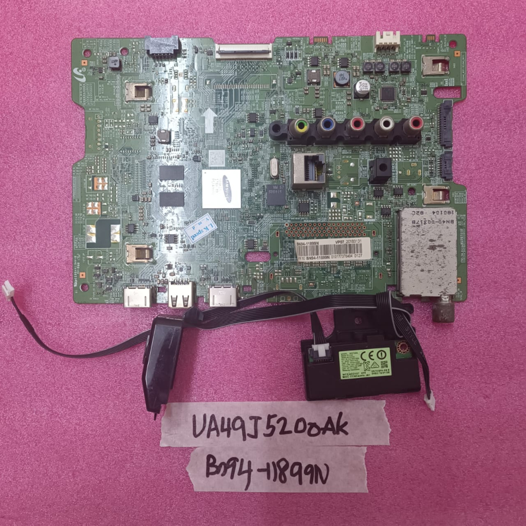🔥USED🔥 ORIGINAL SAMSUNG UA49J5200AK VERSION NO:FA01 MAIN BOARD BN94 ...