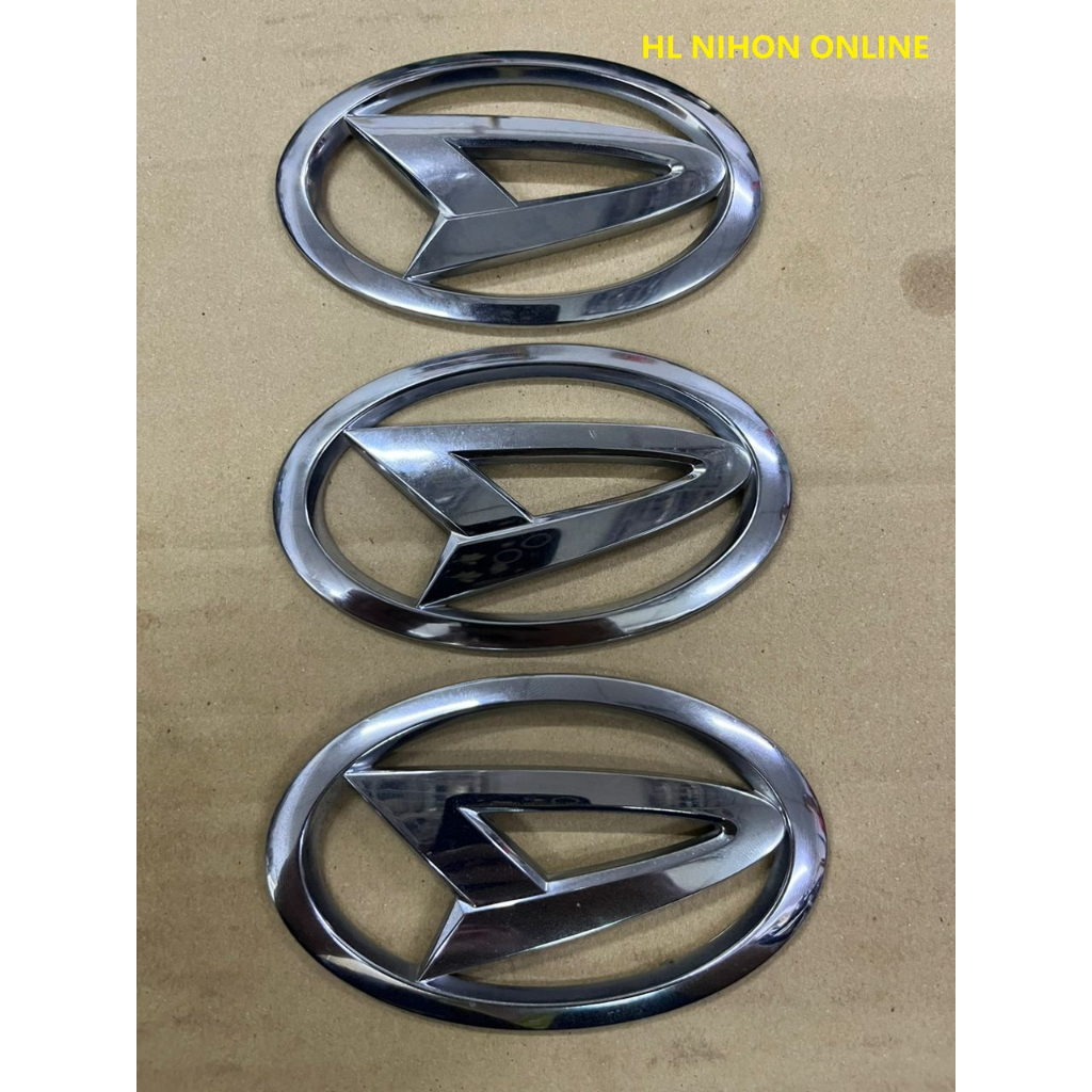 (USED)emblem logo daihatsu🇯🇵 68mmx110mm | Shopee Malaysia
