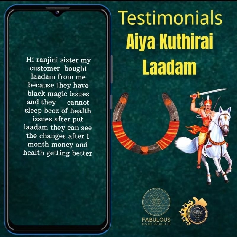 (HOT SELLING) Fabulous Aiya Laadam - Horse shoe | Shopee Malaysia