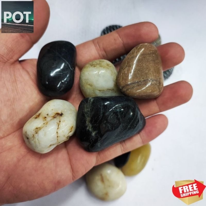 Untuk Kecantikan 1 Pek Akuarium Hiasan Tangki Akuarium Batu Kerikil ...