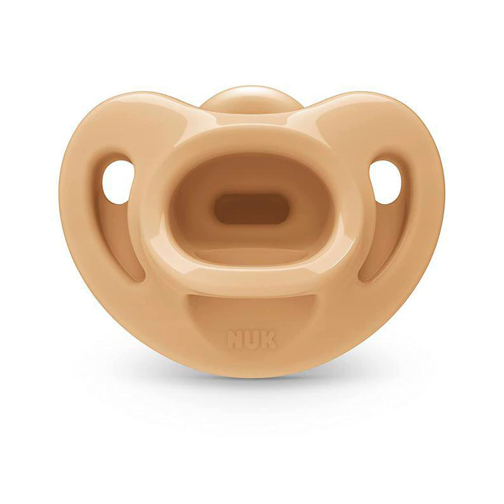 NUK Comfy Orthodontic Pacifiers, 0-6 / 6-18m | Sensitive Medical Grade ...