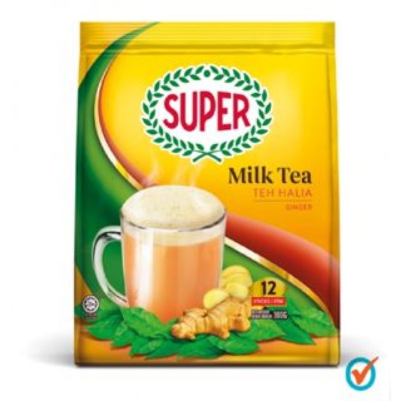 Super Milk Tea With Ginger, Teh Halia 3 in 1 300g (25g x 12's) | Shopee ...