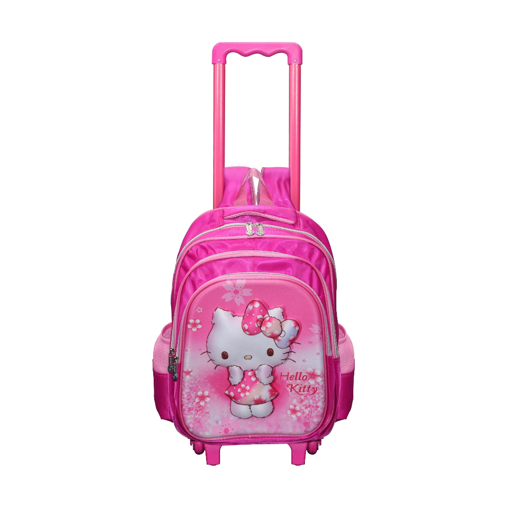 Beg Cartoon Roda Budak Sekolah Rendah / Sekolah Tadika / Trolley Bag ...