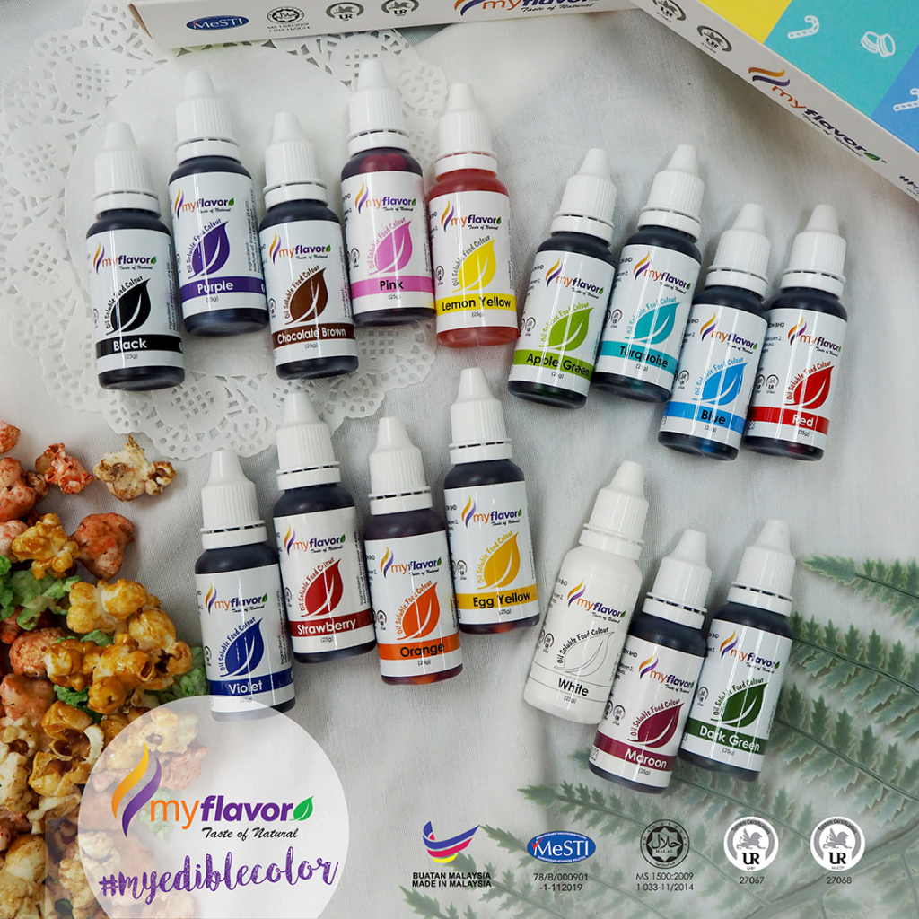 MY FLAVOR GEL FOOD COLORING 25GM | Shopee Malaysia