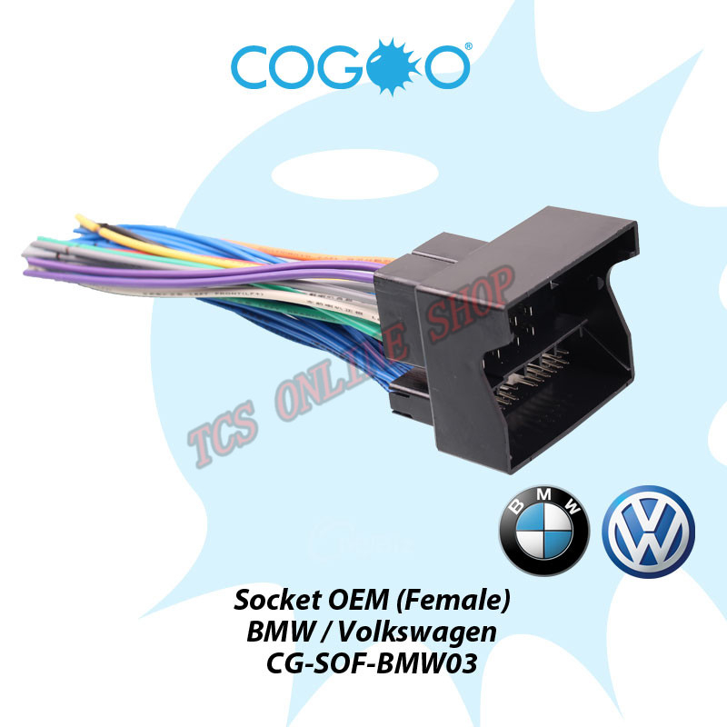 BMW / VOLKSWAGEN/PROTON Plug and Play Socket Cable Player Socket ...