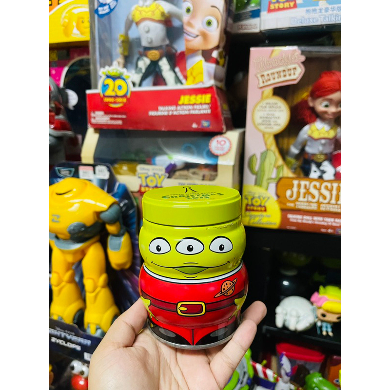 TOKYO DISNEY RESORT CHIRSTMAS 2013 TOY STORY STORAGE TIN ALIEN | Shopee ...