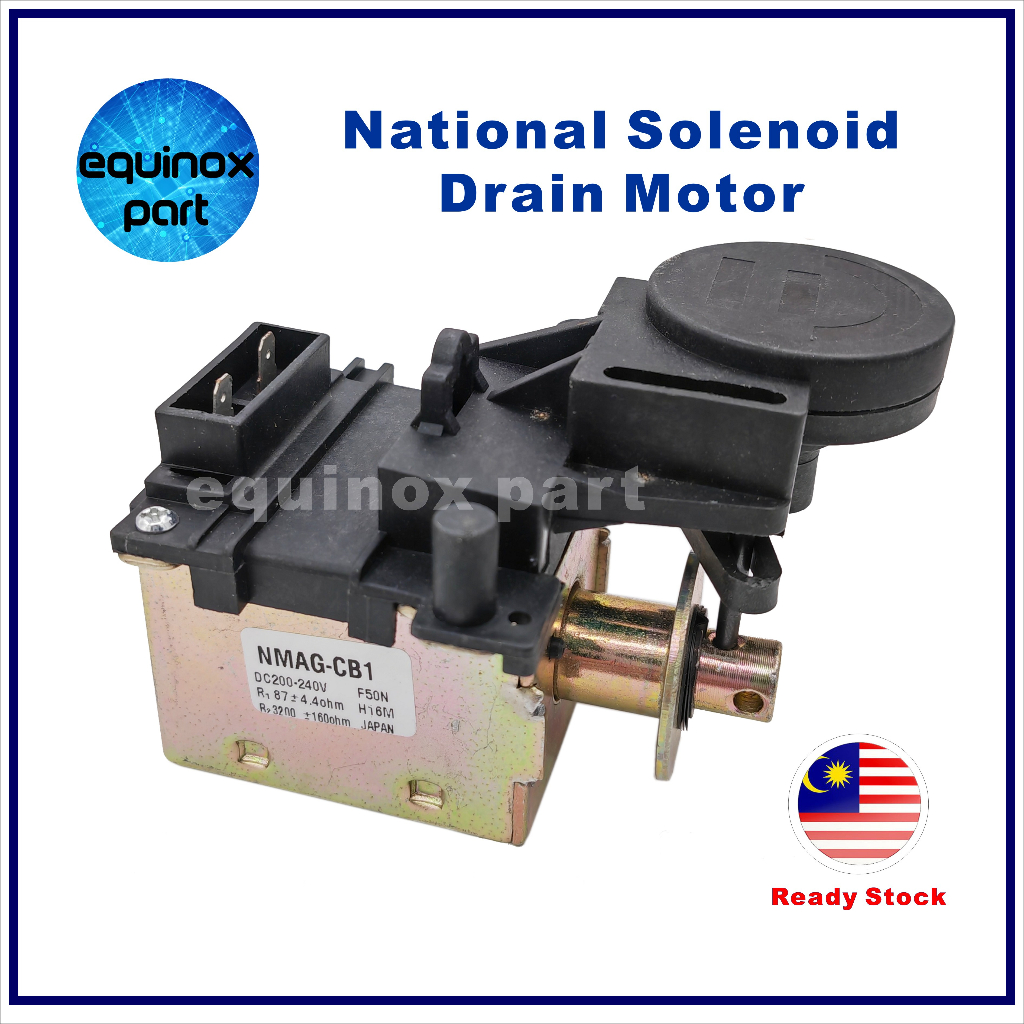 National Washing Machine DC Solenoid /Drain Motor | Shopee Malaysia