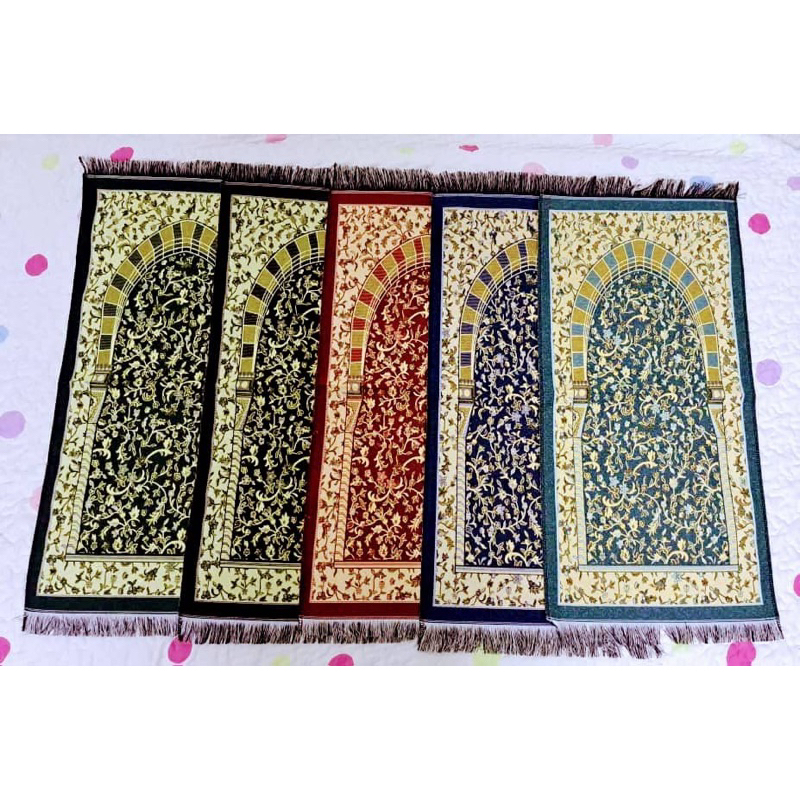 Sejadah Tenun Turkey Size 35x70 Exclusive Design Al-Raudah Design Al ...