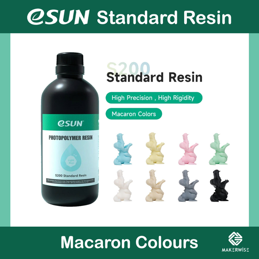 eSUN Standard Resin Macaron Colour For 3D Printer UV 405nm LCD Resin ...