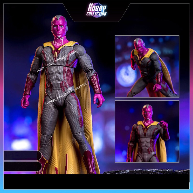 Vision Action Figures Original ZD TOYS Vision Marvel Collection Toys | Shopee Malaysia