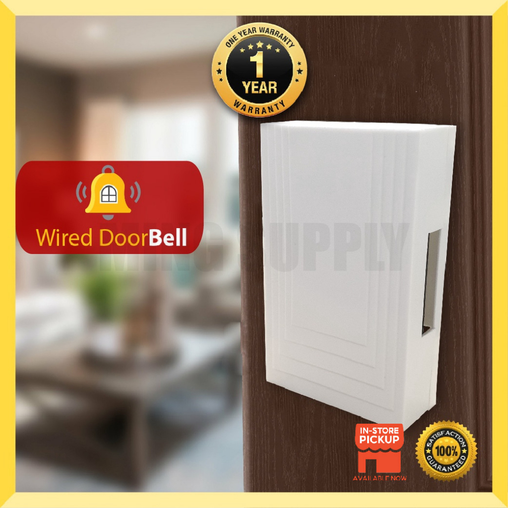 MS_ Doorbell Built-in Lonceng Pintu Home Door Chimes Model NB-B3230 ...