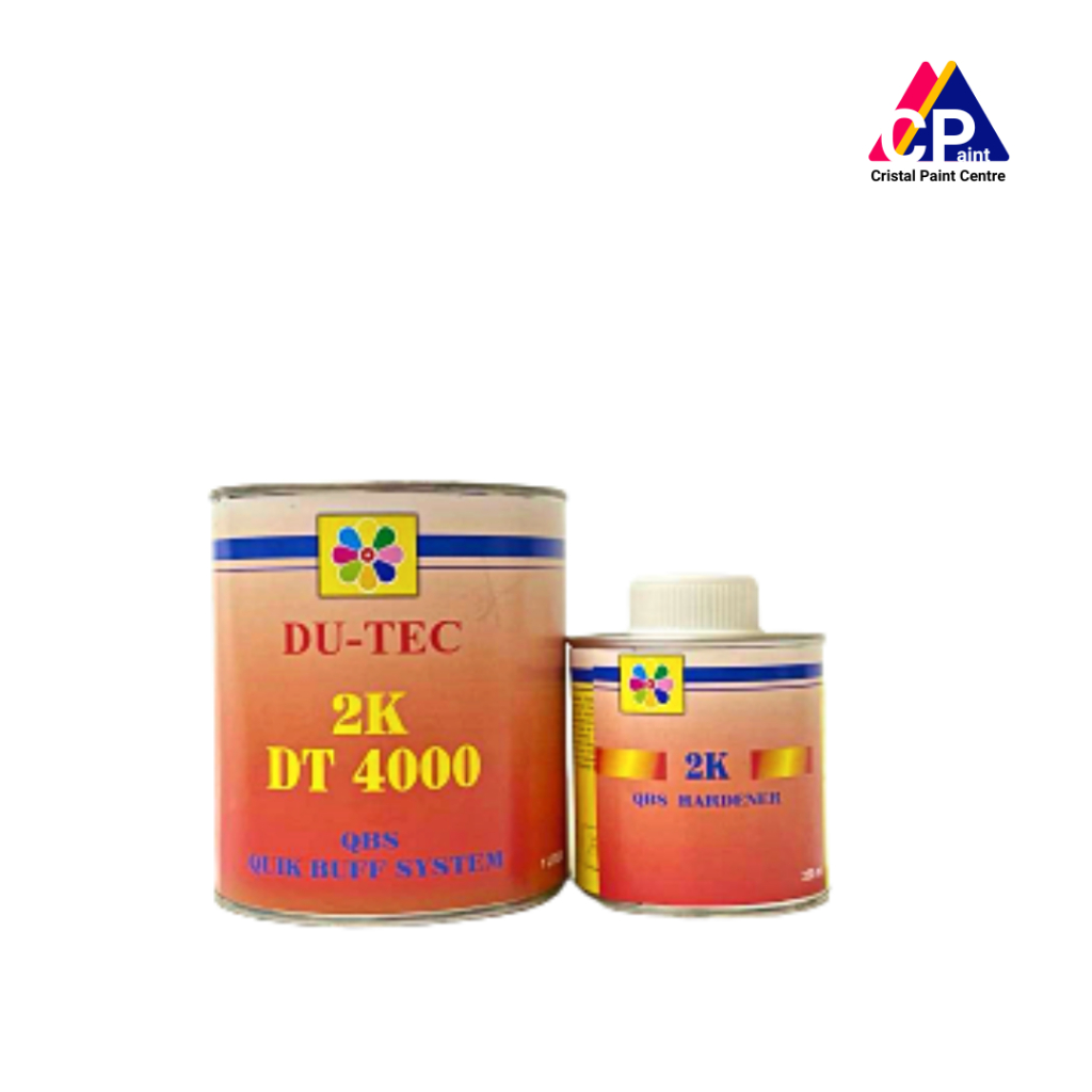 DUTEC - DT4000 2K 4:1 Medium Solid Fast Dry Clear | Shopee Malaysia