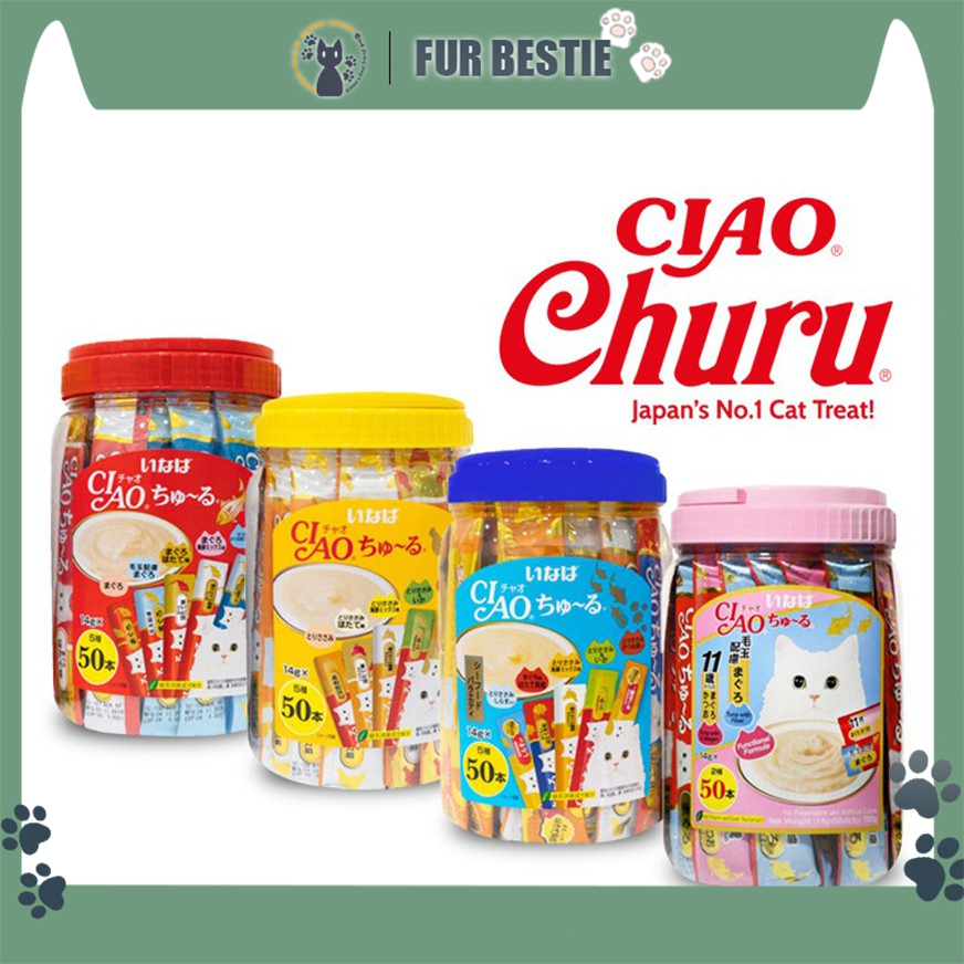Ciao Chu ru - 1 Bottle (14g X 50pcs) 100% Original Ciao Stick - Ciao ...
