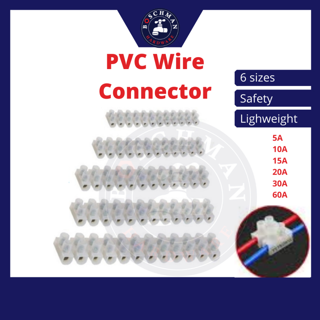 PVC Wiring Wire Cable connector Terminal Block Cable Barrier Wire ...
