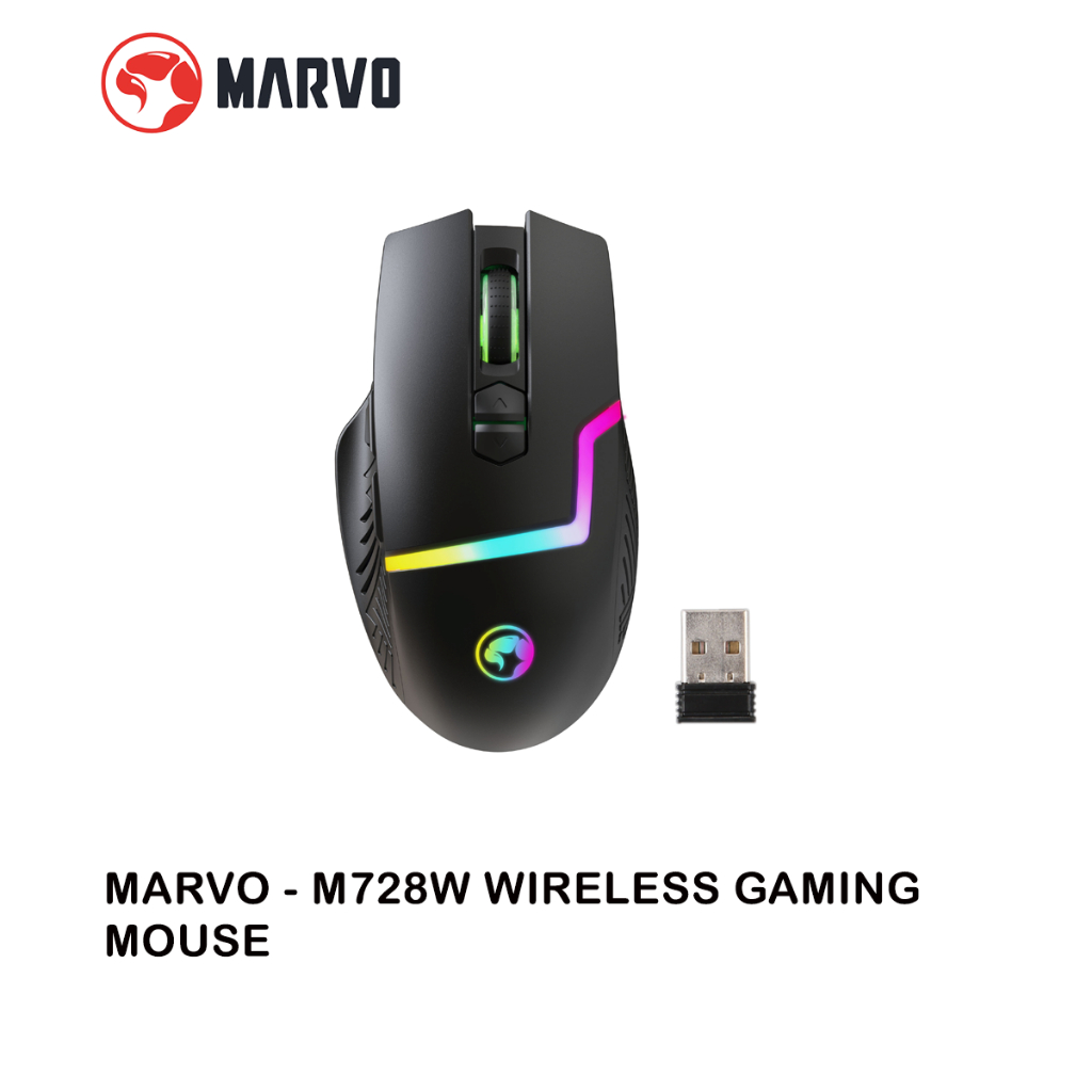 MARVO M728W WIRELESS GAMING MOUSE | Shopee Malaysia