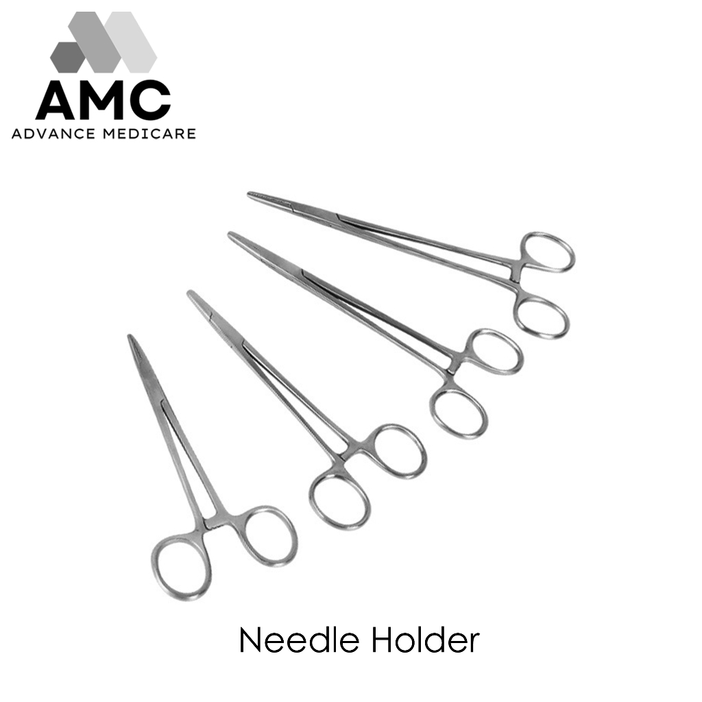 (Training purposes only) Medical Grade Needle Holder Mayo Hegar Needle ...