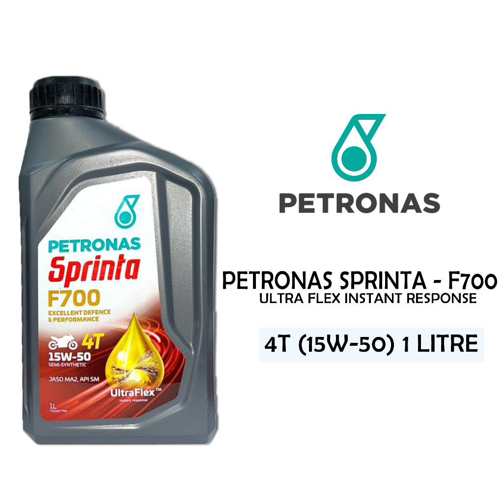 [READY STOCK] PETRONAS SPRINTA F700 (ULTRA FLEX INSTANT RESPONSE) 4T ...
