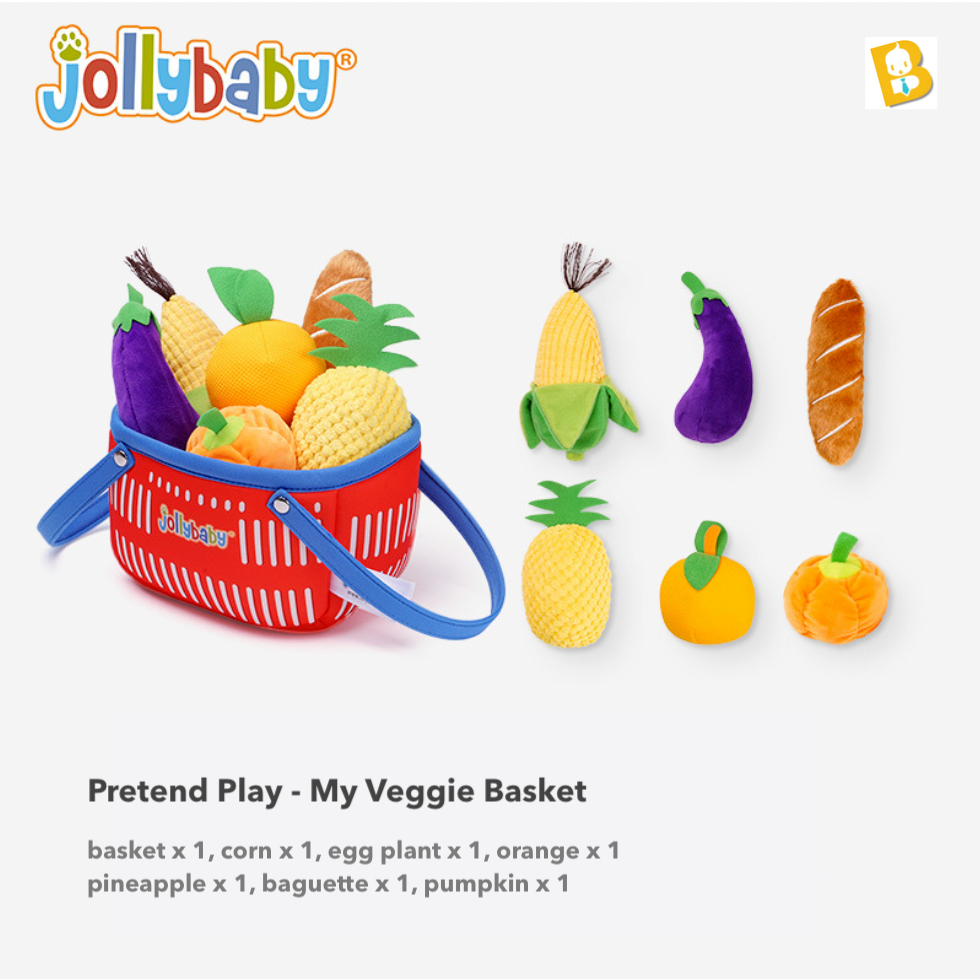 BabyBoss Jollybaby Multi-Sensory Peelable Vegetable Fruit Basket ...