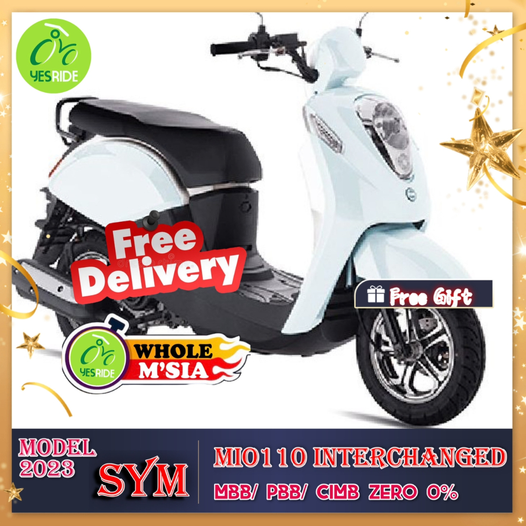 SYM Mio 110 Interchanged Model | Shopee Malaysia