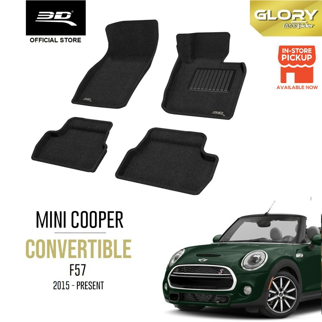 3D GLORY Car Mat Mini Convertible F57 (2015 - Present) | Shopee Malaysia