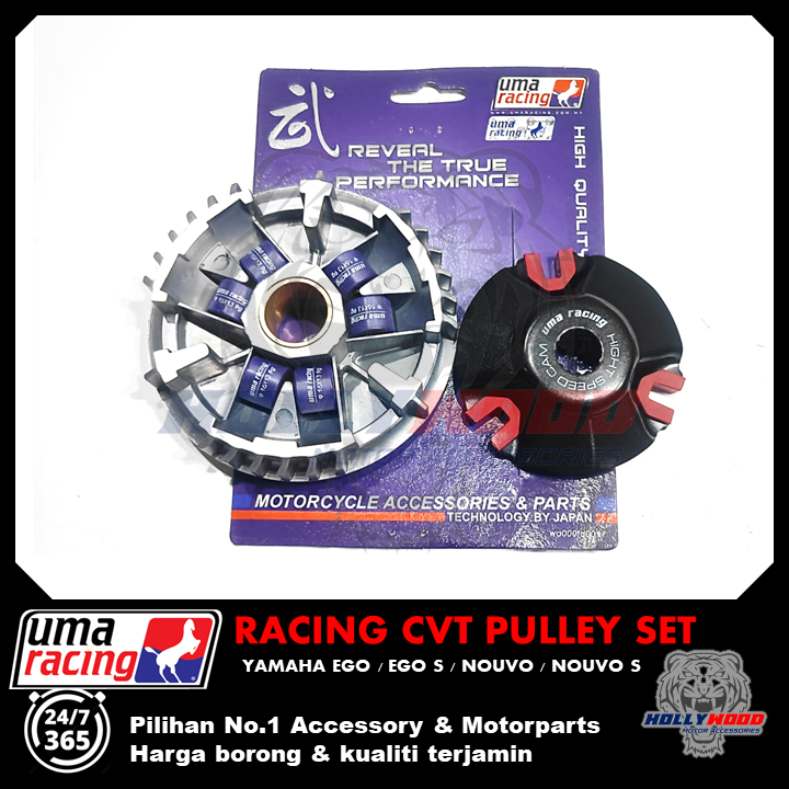 RACING PULLEY ASSEMBLY UMA RACING EGO EGO'S NOUVO NOUVO'S (16x13) OVER RANGE PULLEY ROLLER 7.5G ...