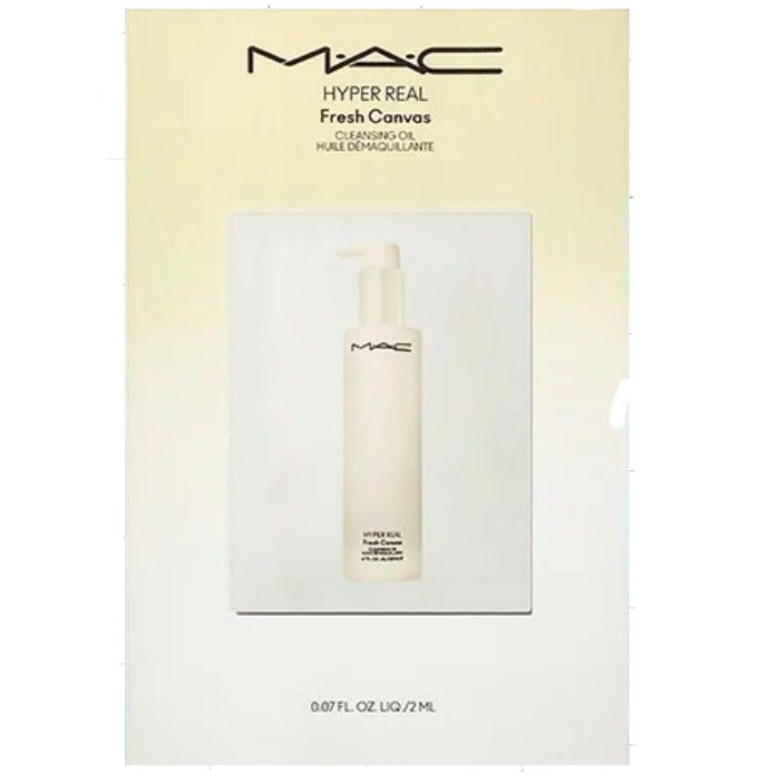 READY STOCK MAC Cosmetics Hyper Real Fresh Canvas Cleansing Oil (2ml ...