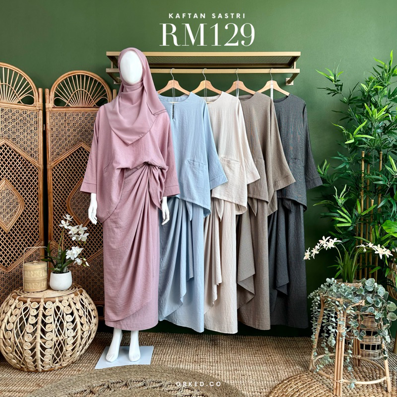 KAFTAN SASTRI BY BUTIK ORKED.CO | Shopee Malaysia