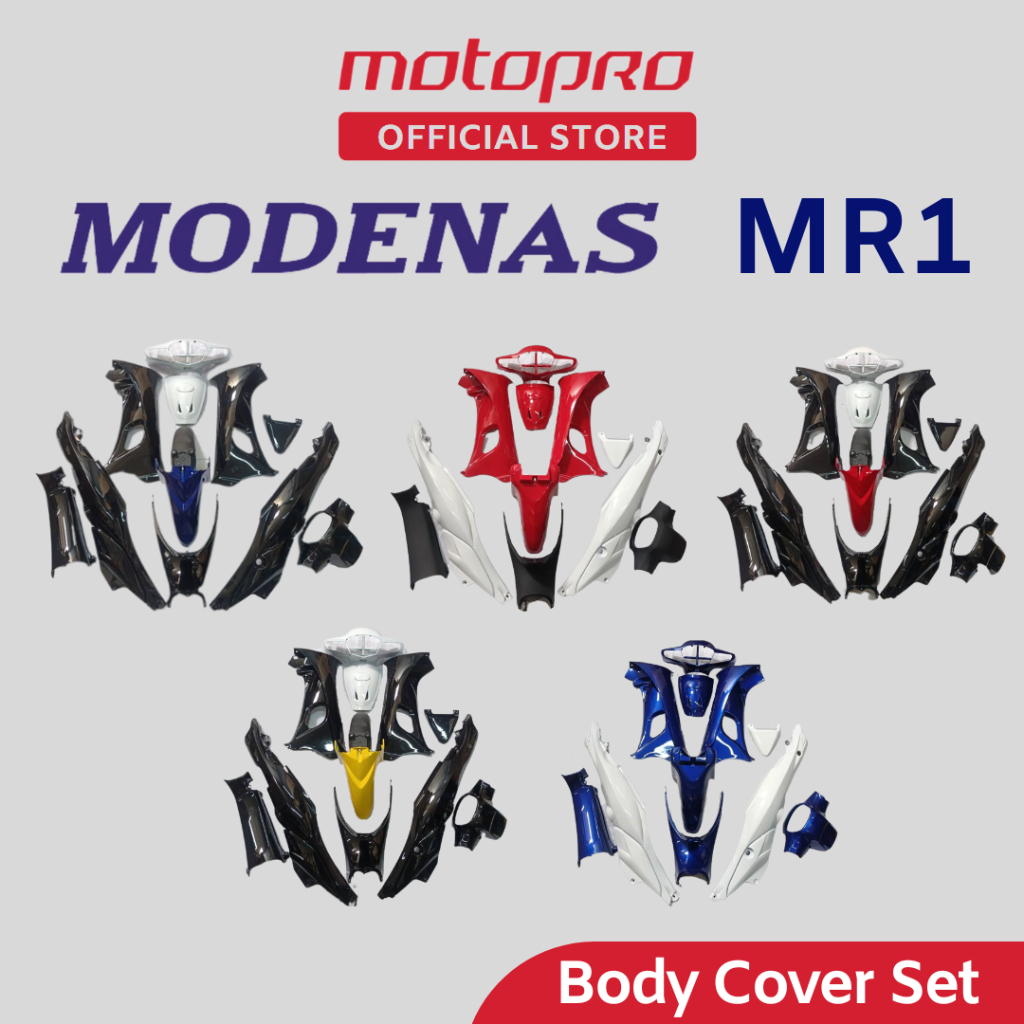 MODENAS MR1 Full Body Cover Set Body Kit Coverset Bodyset Old New Lama ...
