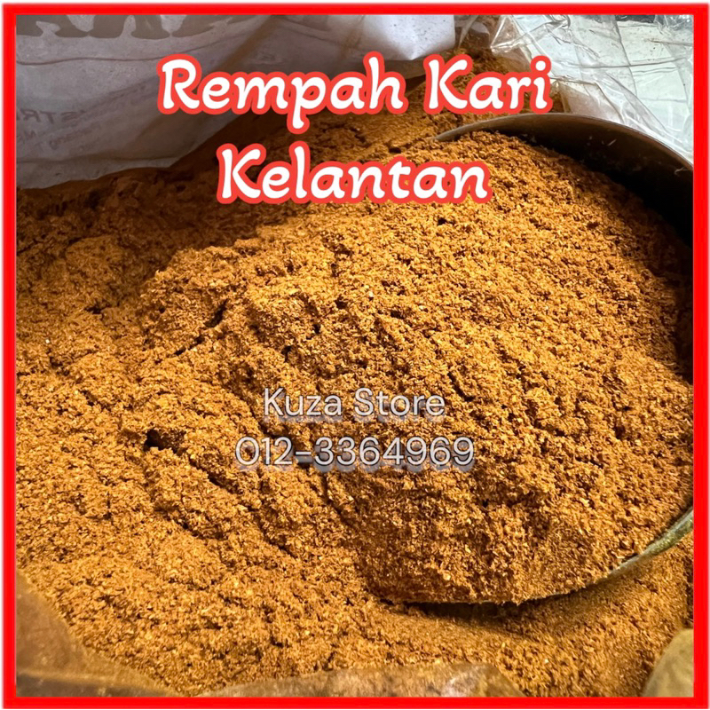 (1 BUNDLE - 3 KG) REMPAH GULAI ASLI KELANTAN KARI DARAT DALCA KURMA ...