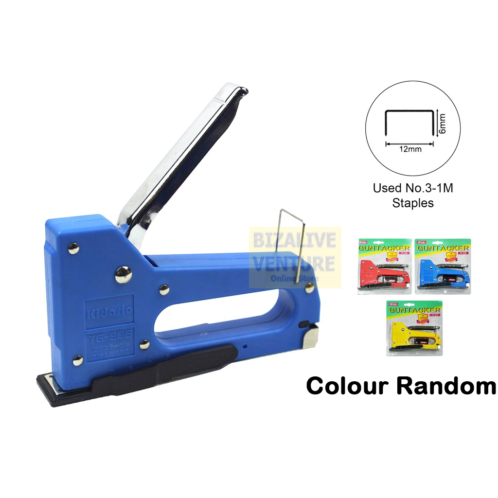 Kidario (TG-808) Nail Stapler Gun Tacker | Stapler | Stapler Besar ...