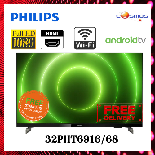 Philips 32 Inch 32PHT6916 HD Android TV HDR LED TV | Shopee Malaysia