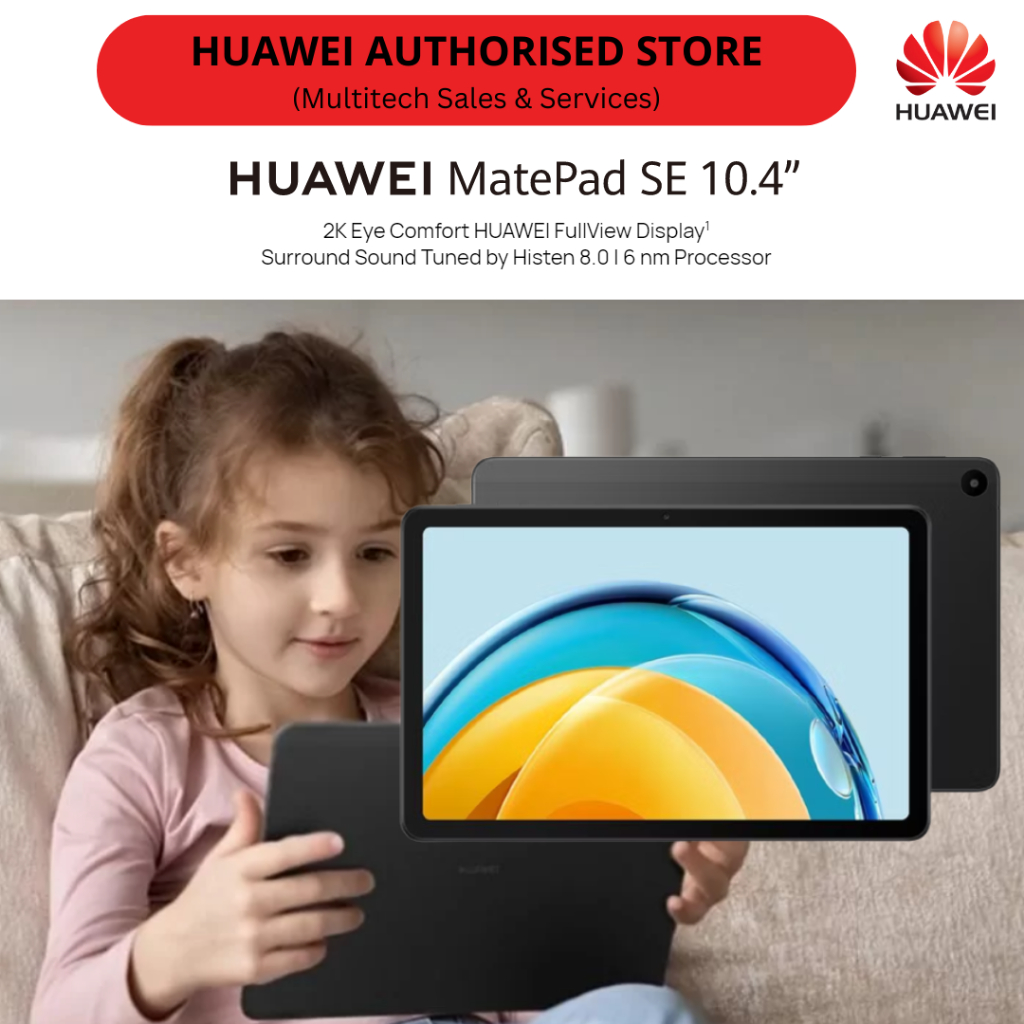 Huawei Matepad Se 10.4 2022 4GB Ram + 64GB / 128GB 10.4Inch 2k Eye ...