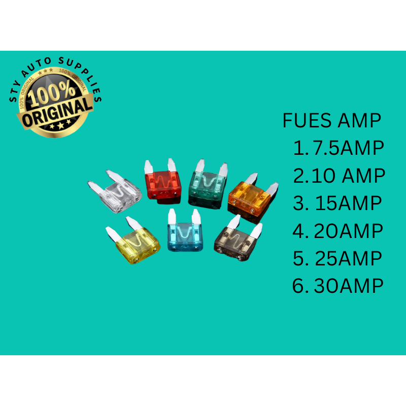 100PCS UNIVERSAL MINI SIZE FUES | Shopee Malaysia