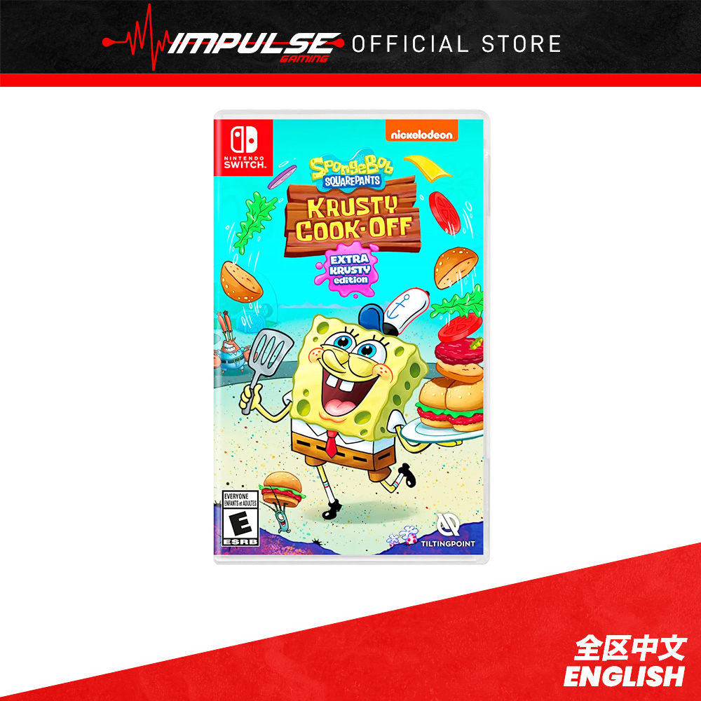 NSW Nintendo Switch SpongeBob: Krusty Cook-Off Extra Krusty Edition Chi ...