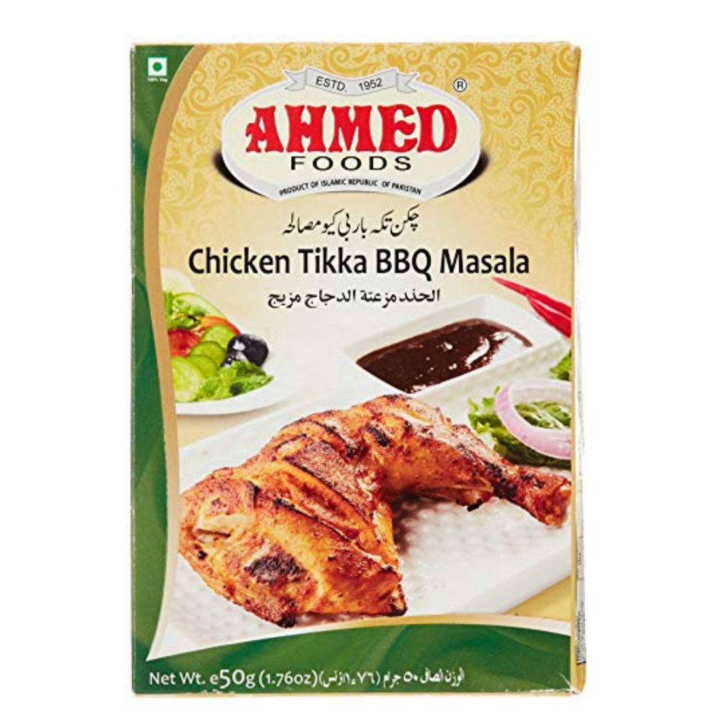 Ahmed Food Chicken Tikka BBQ Masala, 50g (Assorted) | Shopee Malaysia