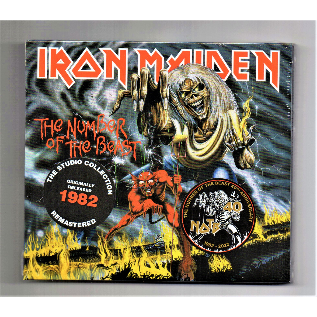 Iron Maiden - The Number Of The Beast ( 40th Anniversary Digipack CD ...