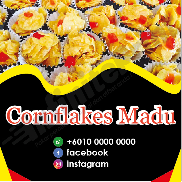 [READY STOCK] Kuih Raya Sticker Product - Label 3cm / 4cm / 5cm / 6cm ...