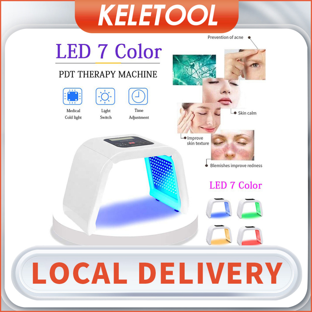 7 Color PDT LED Mask Light OMEGA Light Photodynamic Therapy Skin ...