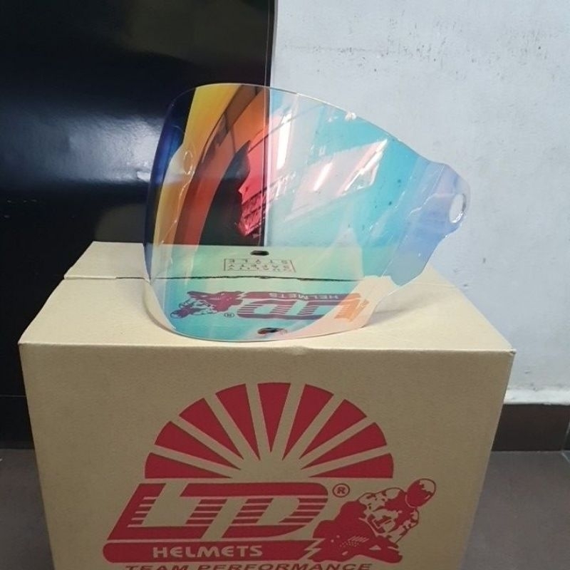 LTD CRYSTAL SILVER REVO SIANG MALAM V SHAPED VISOR FOR HELMET INDEX ...