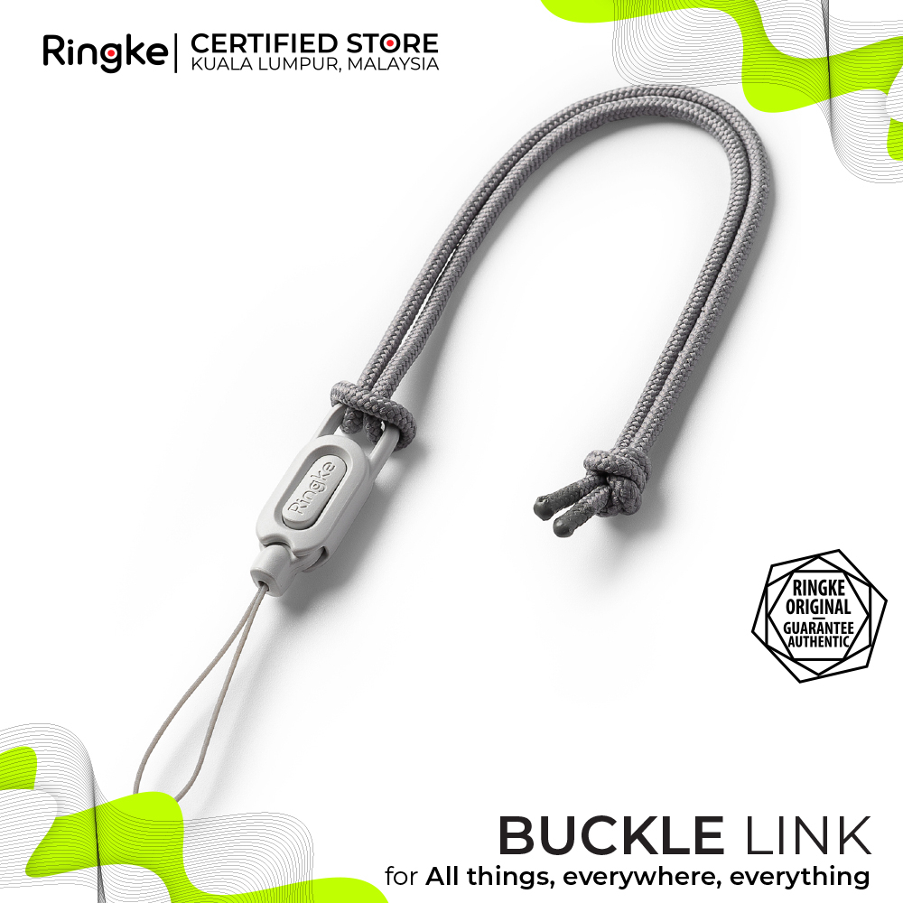 RINGKE® BUCKLE LINK Strap Designed for Smartphone Cases, Keys, Cameras ...