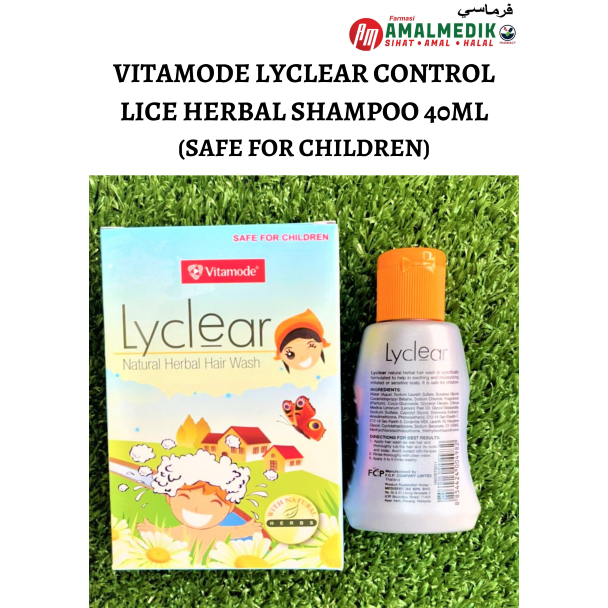 Lyclear Shampoo 40ml Natural Herbal Hair Wash | Shopee Malaysia