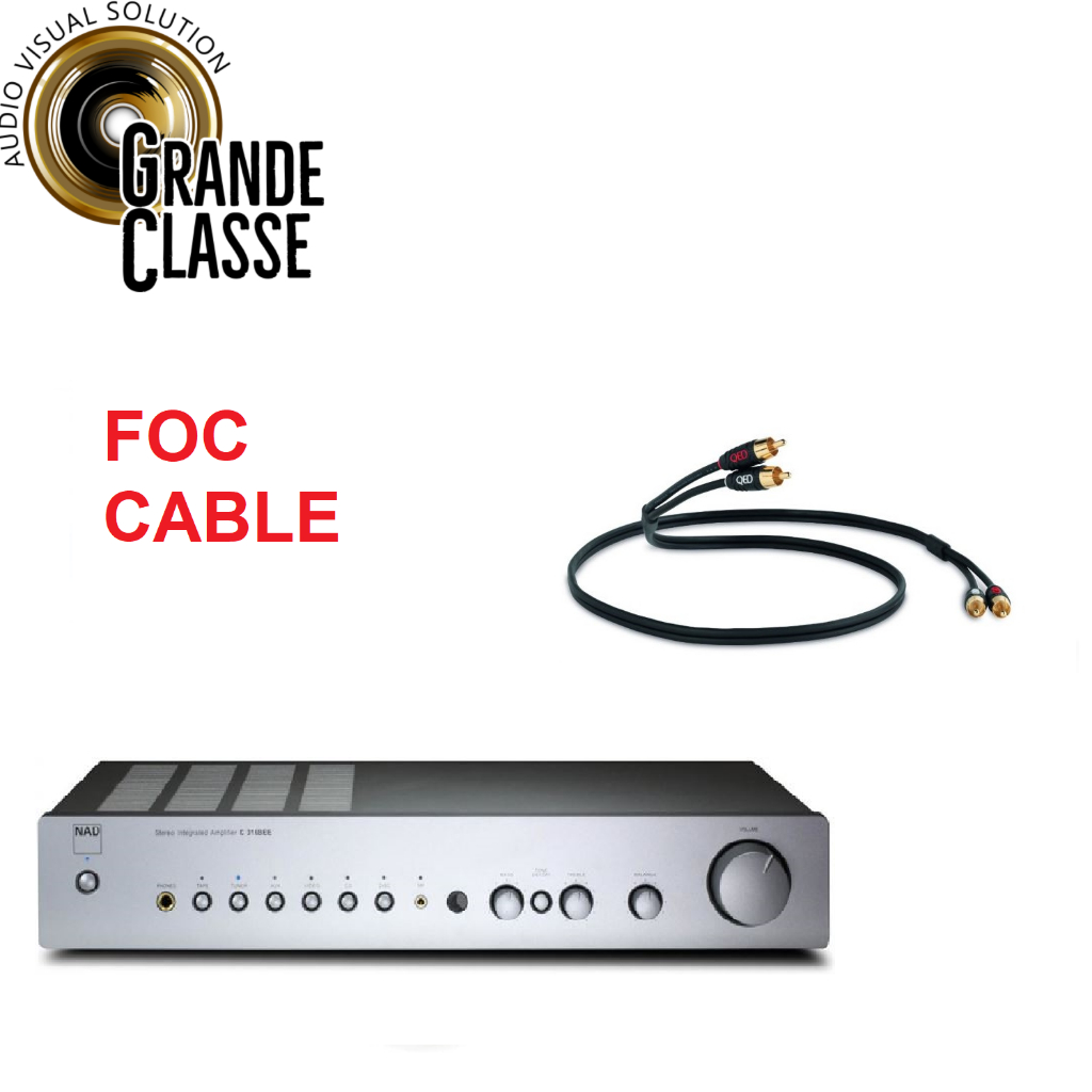 NAD C316 BEE V2 STEREO INTEGRATED AMPLIFIER | Shopee Malaysia