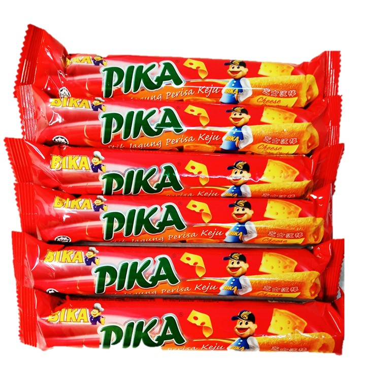 Bika bagi bagi Corn Stick 10g x 6pcs Choco/chicken/jejari jagung pizza ...